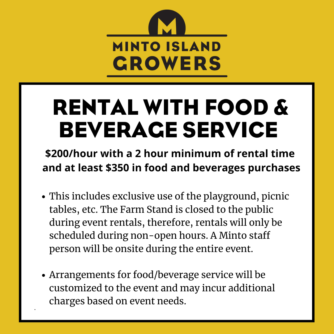 Private Rentals — Minto Island Growers