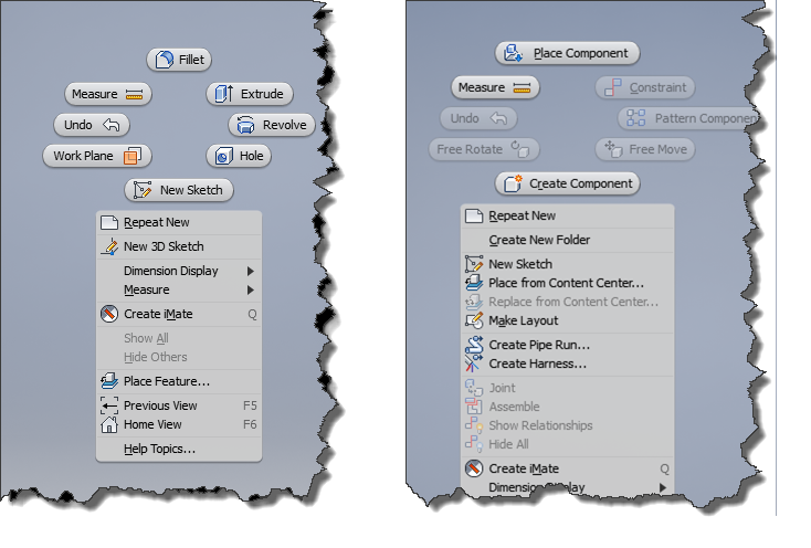Feature Focus - Inventor Marking Menu — Mechanical Advantage