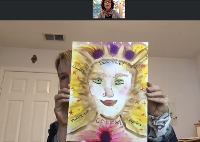 Guided Art Journeys — Painter Dancer