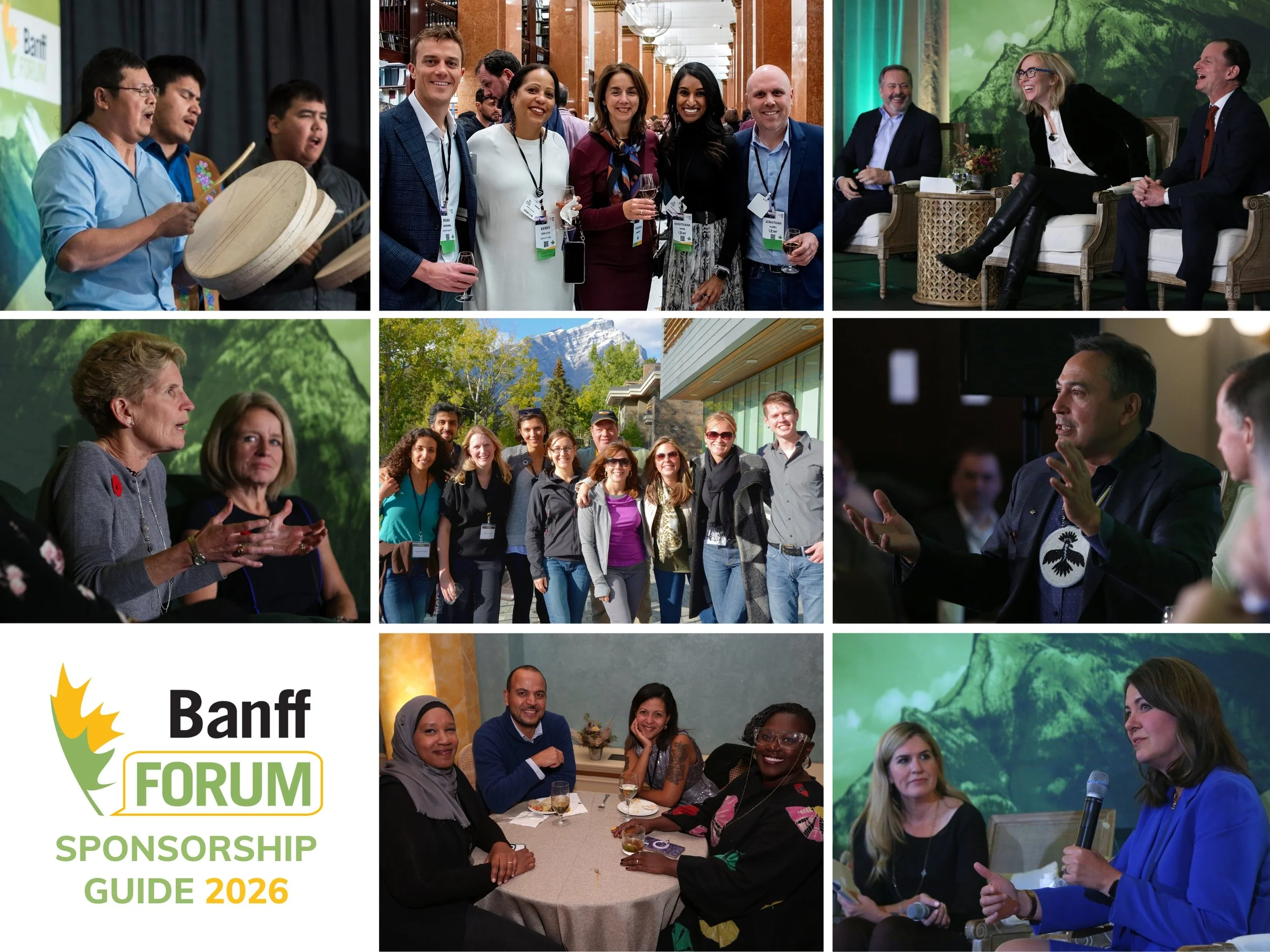 Become a Sponsor // Devenir commanditaire — Banff Forum
