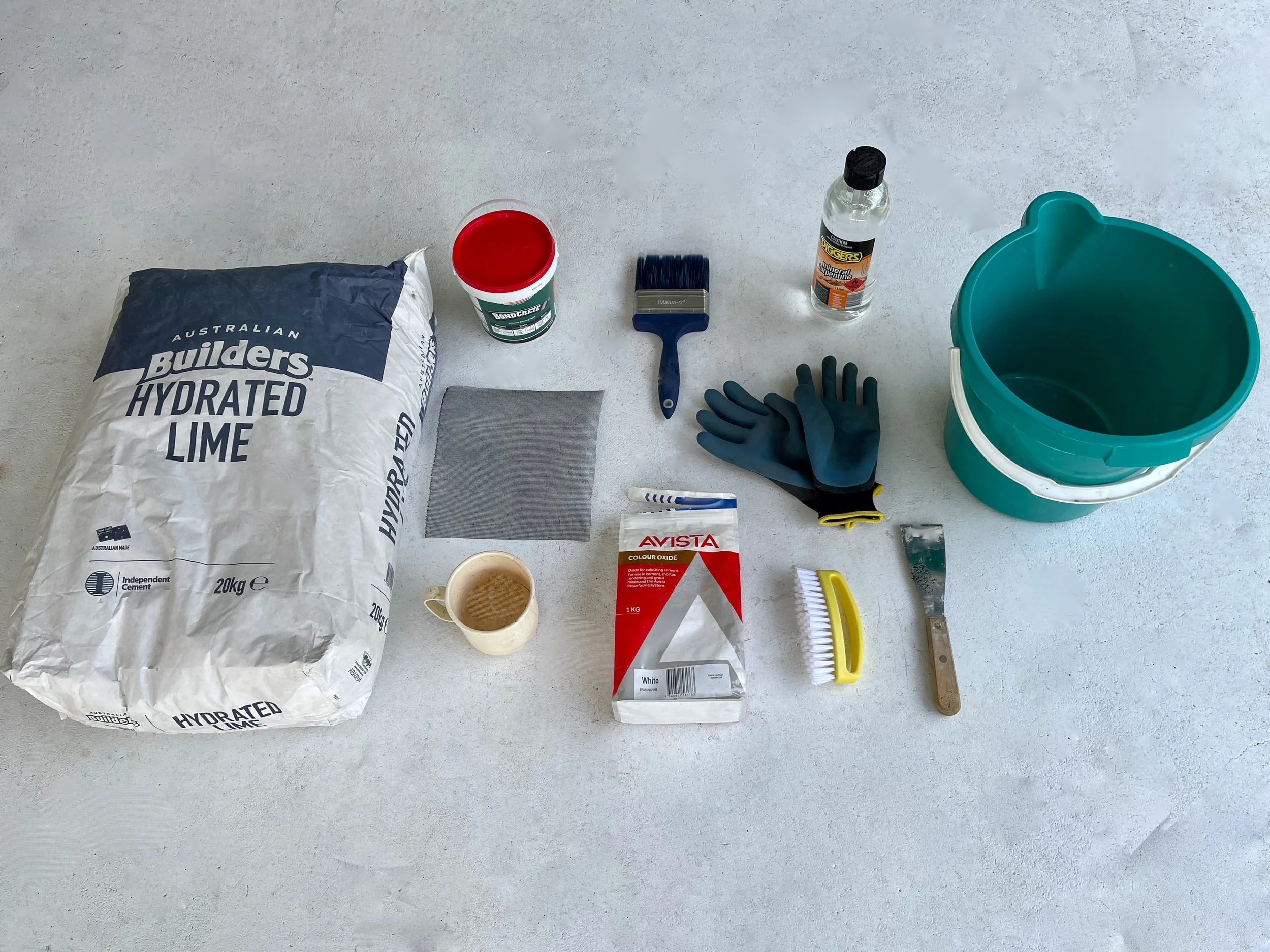 Limewashed Concrete — Little Red Industries