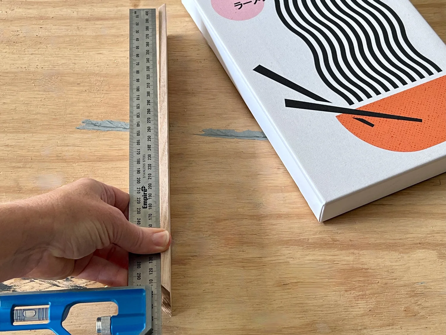 How to DIY frame a stretched canvas artwork — Little Red Industries