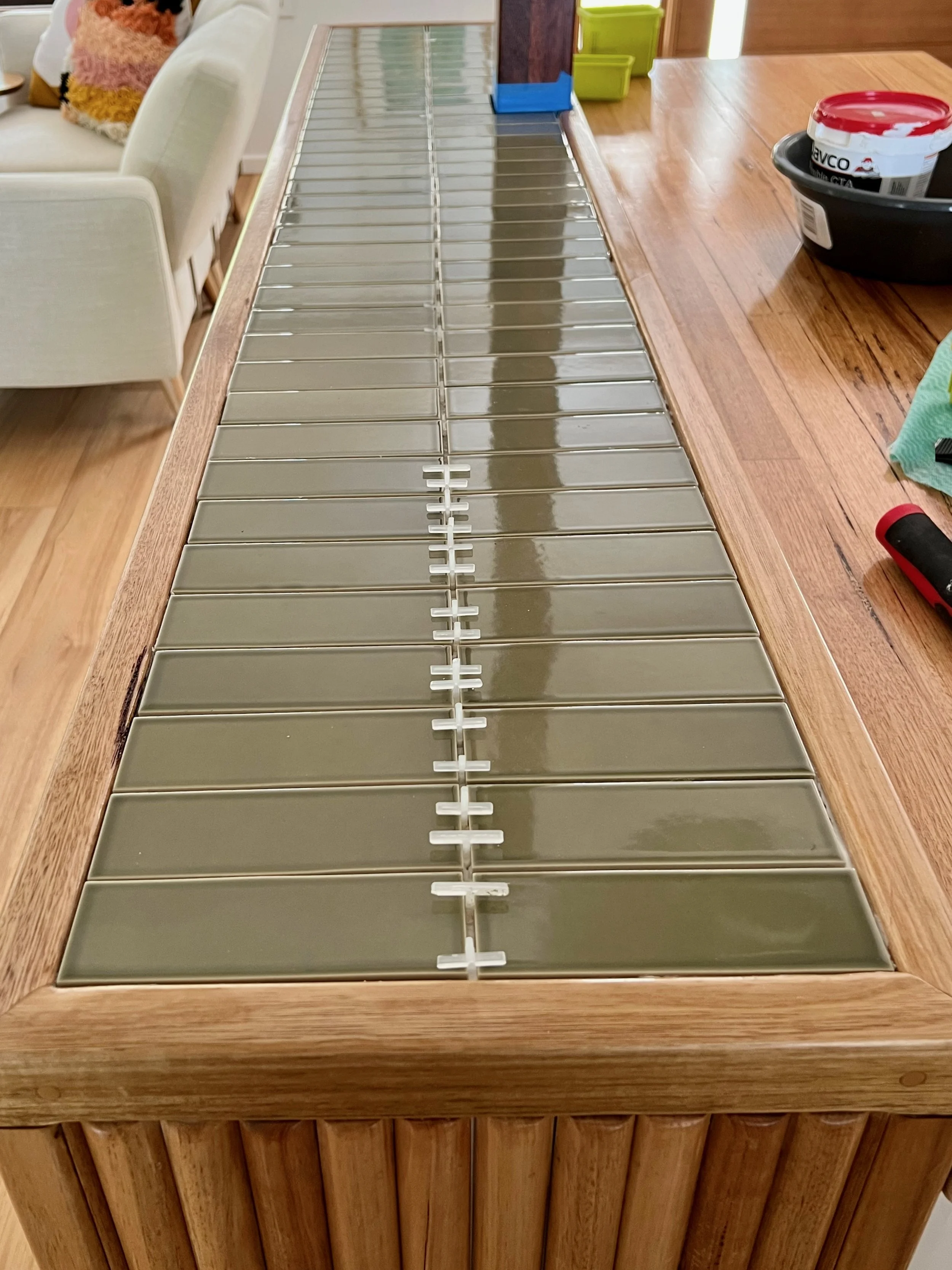 Tile & Timber Benchtop — Little Red Industries