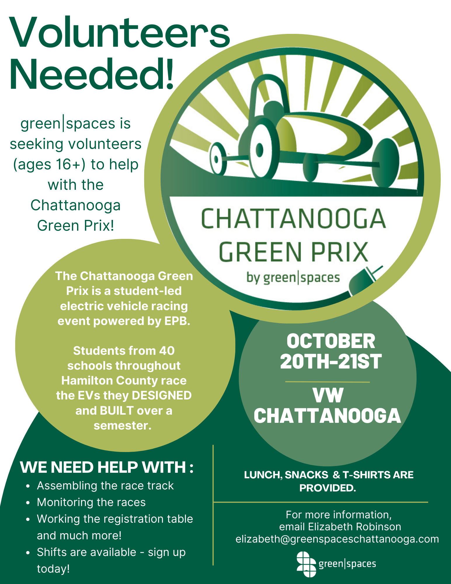 Volunteer at Green Prix — green|spaces