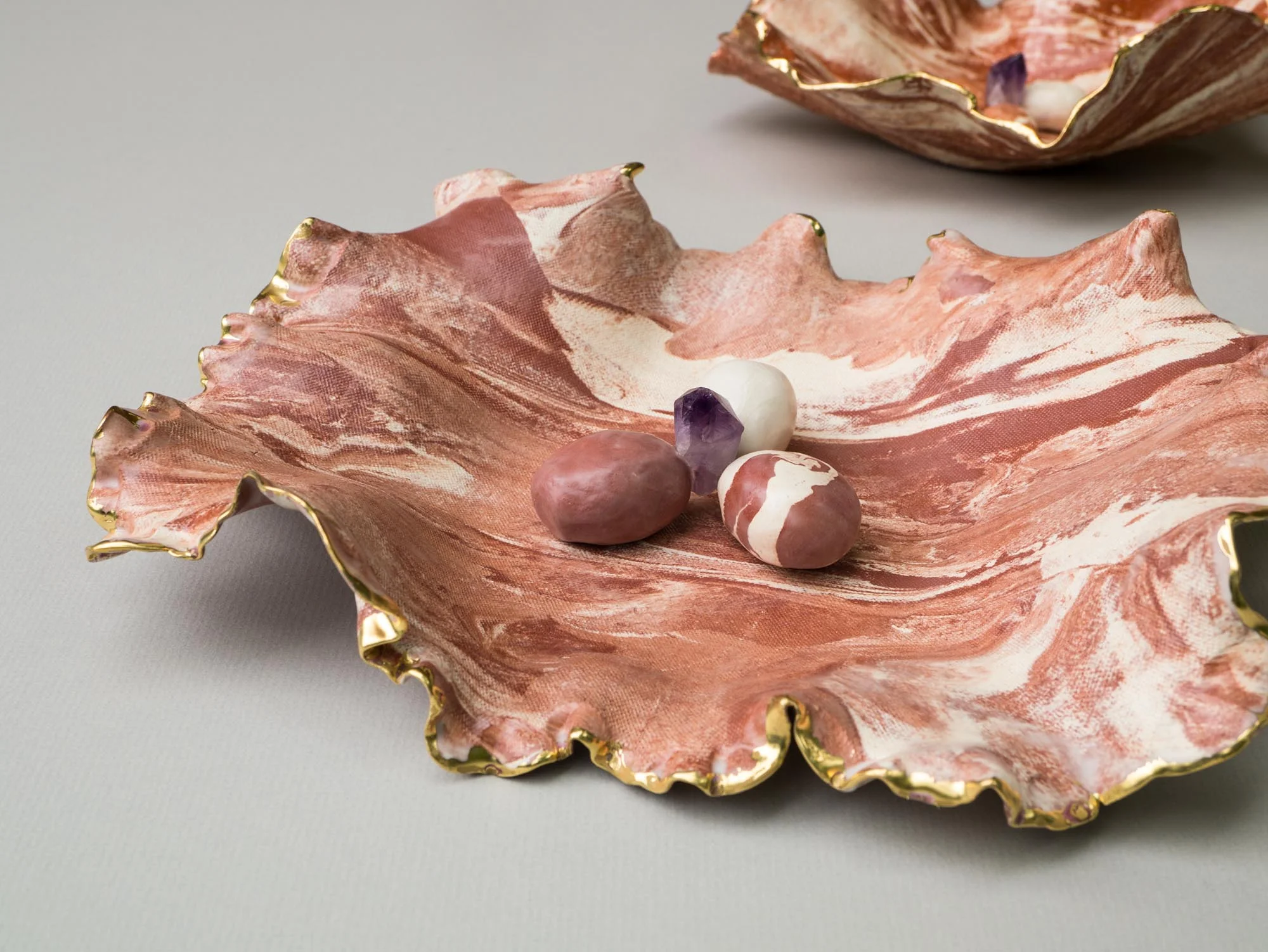 Clay and Semi-Precious Stone Altar Bowls — Peggy Santangelo - Sacred ...
