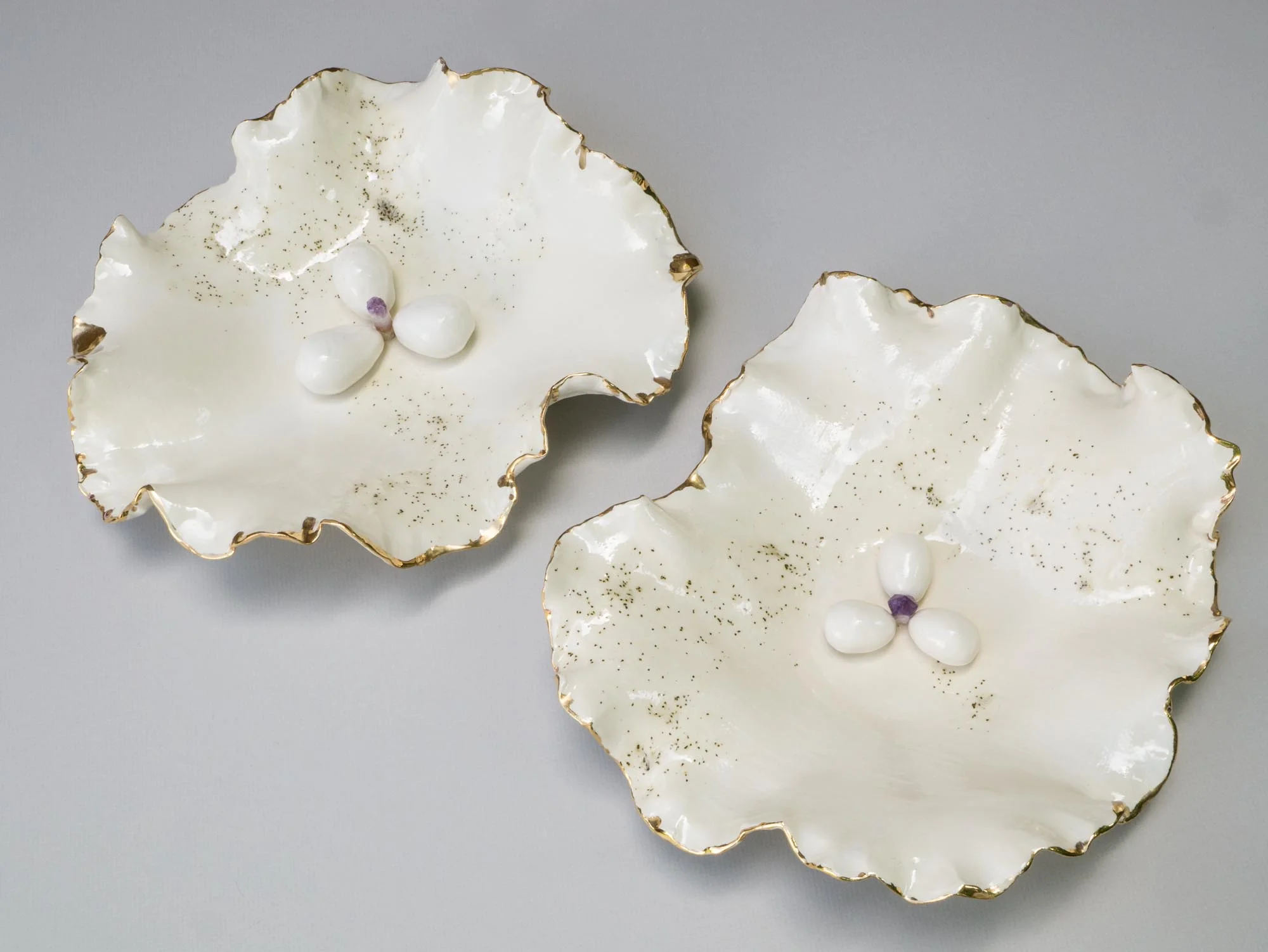 Clay and Semi-Precious Stone Altar Bowls — Peggy Santangelo - Sacred ...