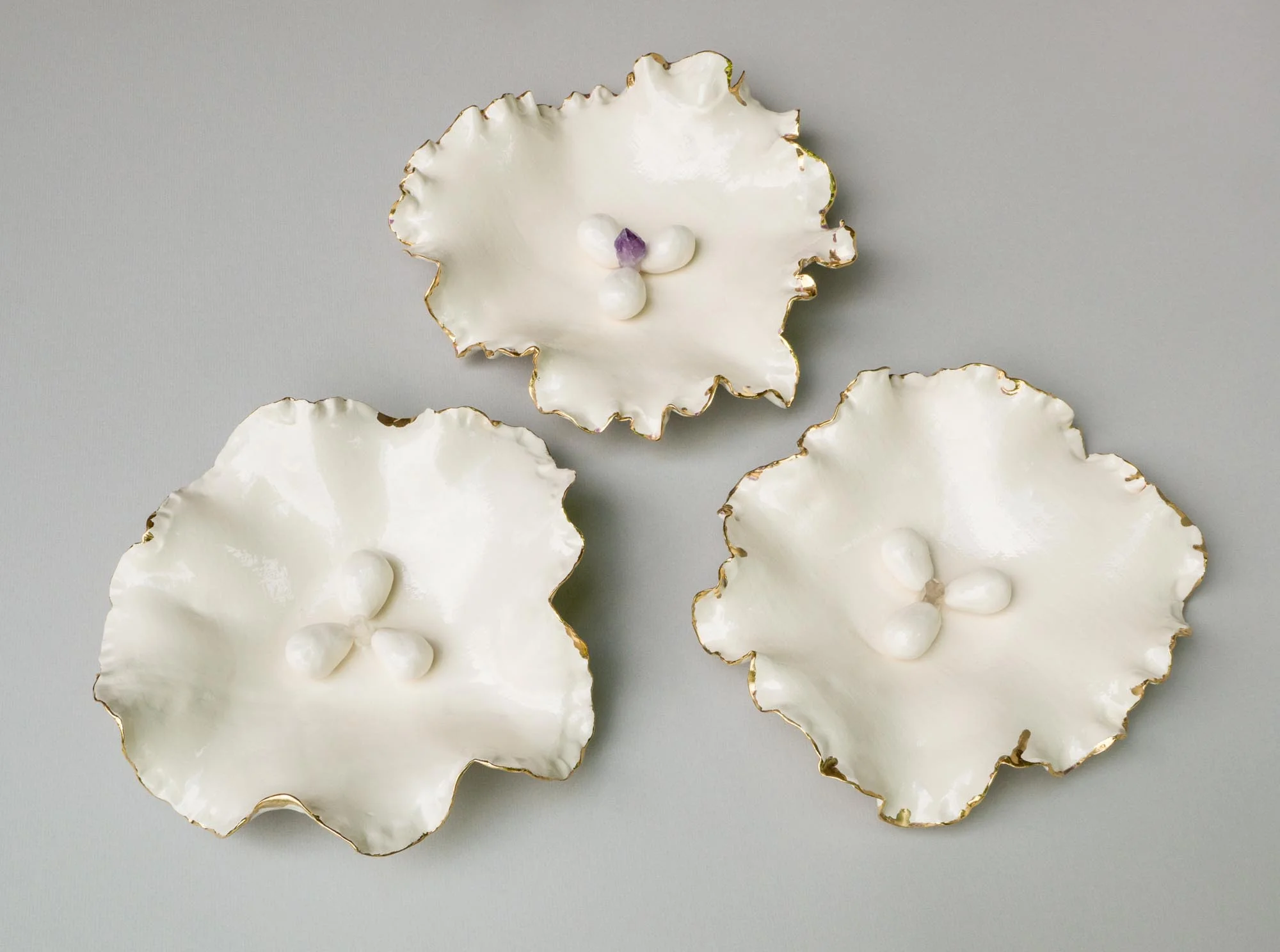 Clay and Semi-Precious Stone Altar Bowls — Peggy Santangelo - Sacred ...