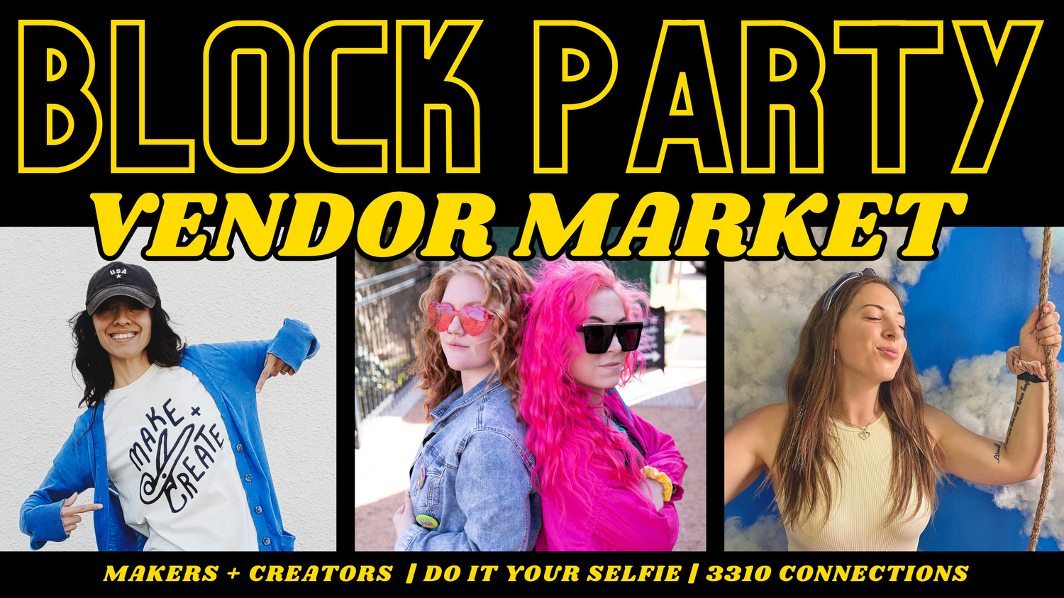 BLOCK PARTY VENDOR MARKET — a People party productions