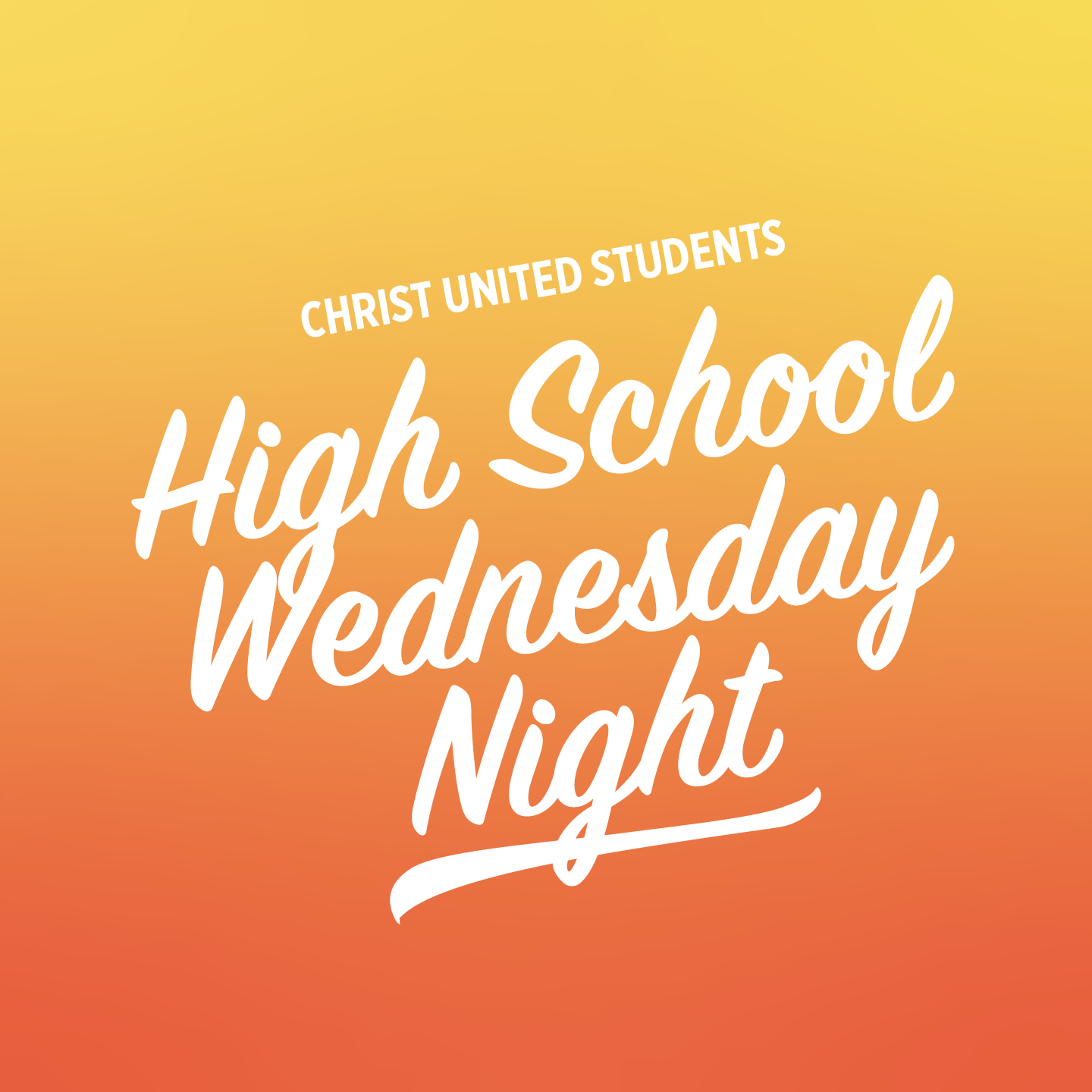 Wednesdays at CU — Christ United