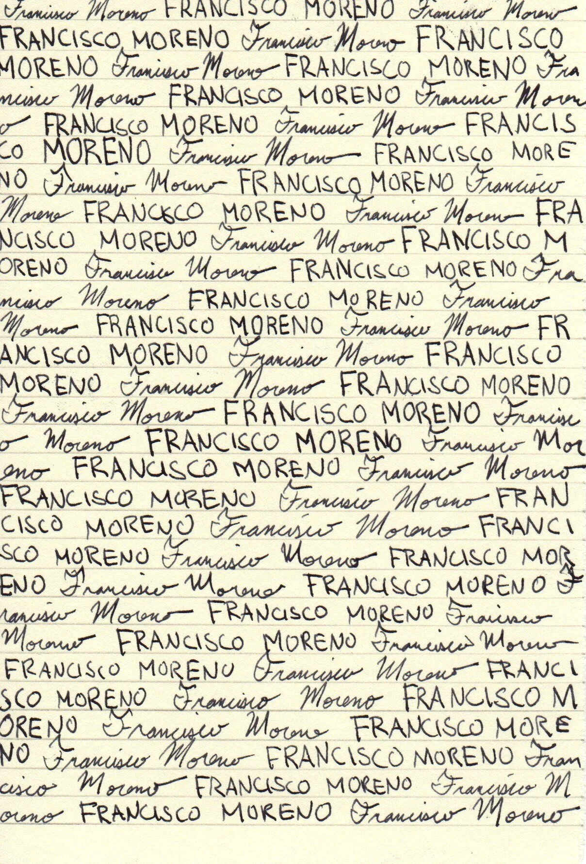 daily drawings — FRANCISCO MORENO