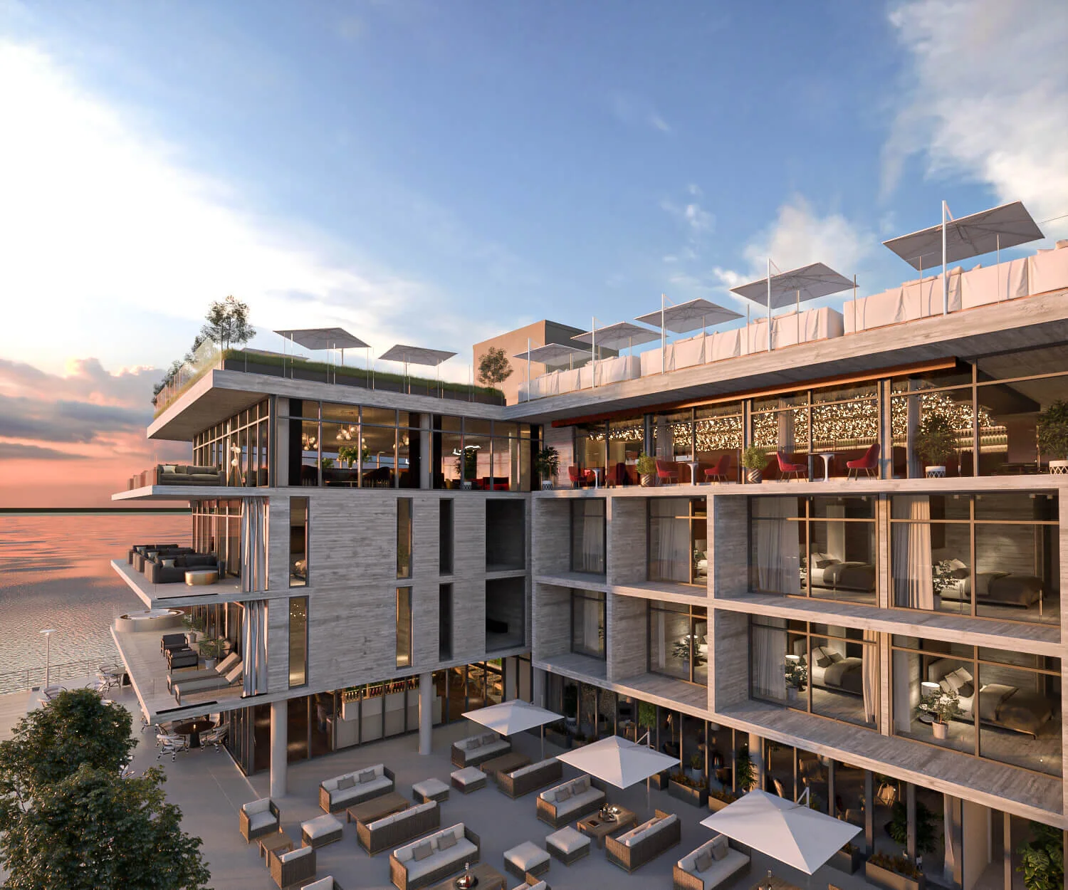 Hotels + Spas + Yachts — Wid Chapman Architects