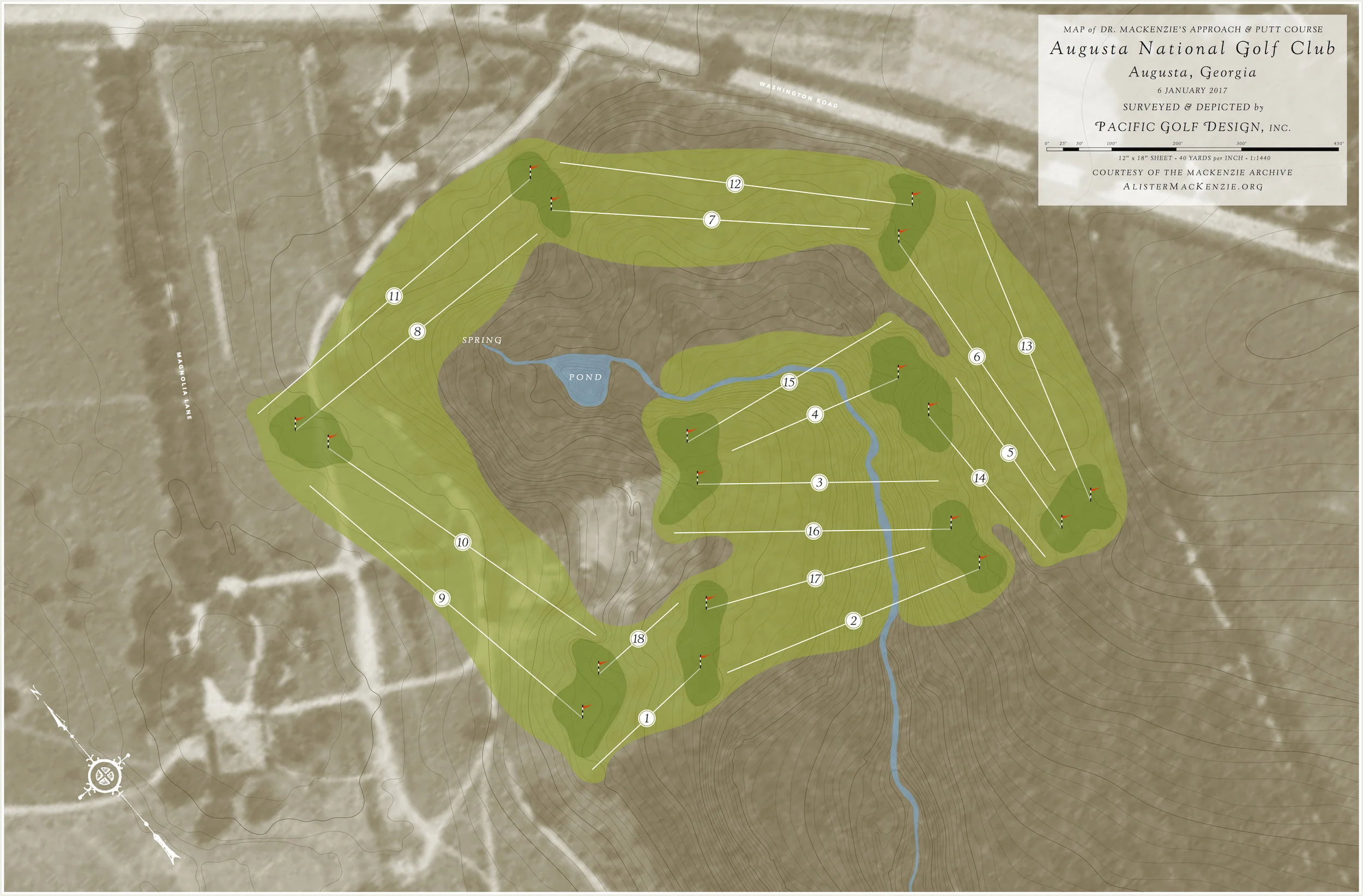 Maps & Plans — Alister MacKenzie Institute
