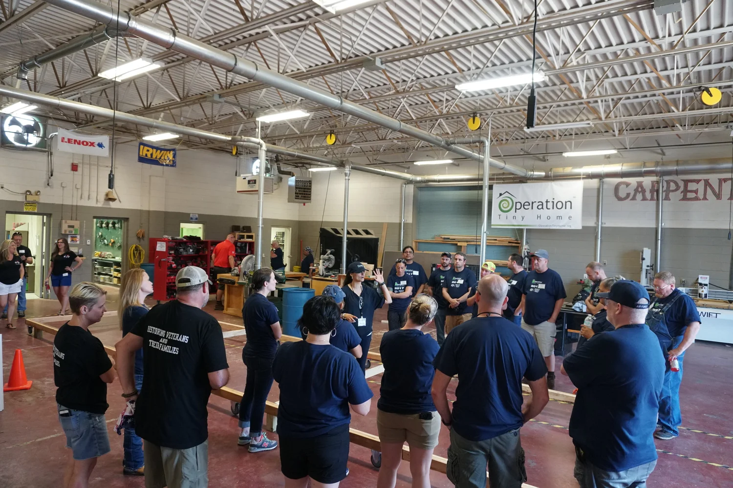 National Hardware Show Tiny Home Furniture Workshop with Zack Giffin ...