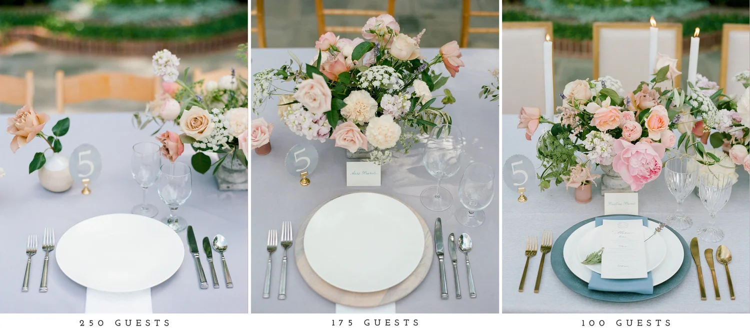 How Your Guest Count Affects Wedding Design | Ruffled Blog | Houston ...