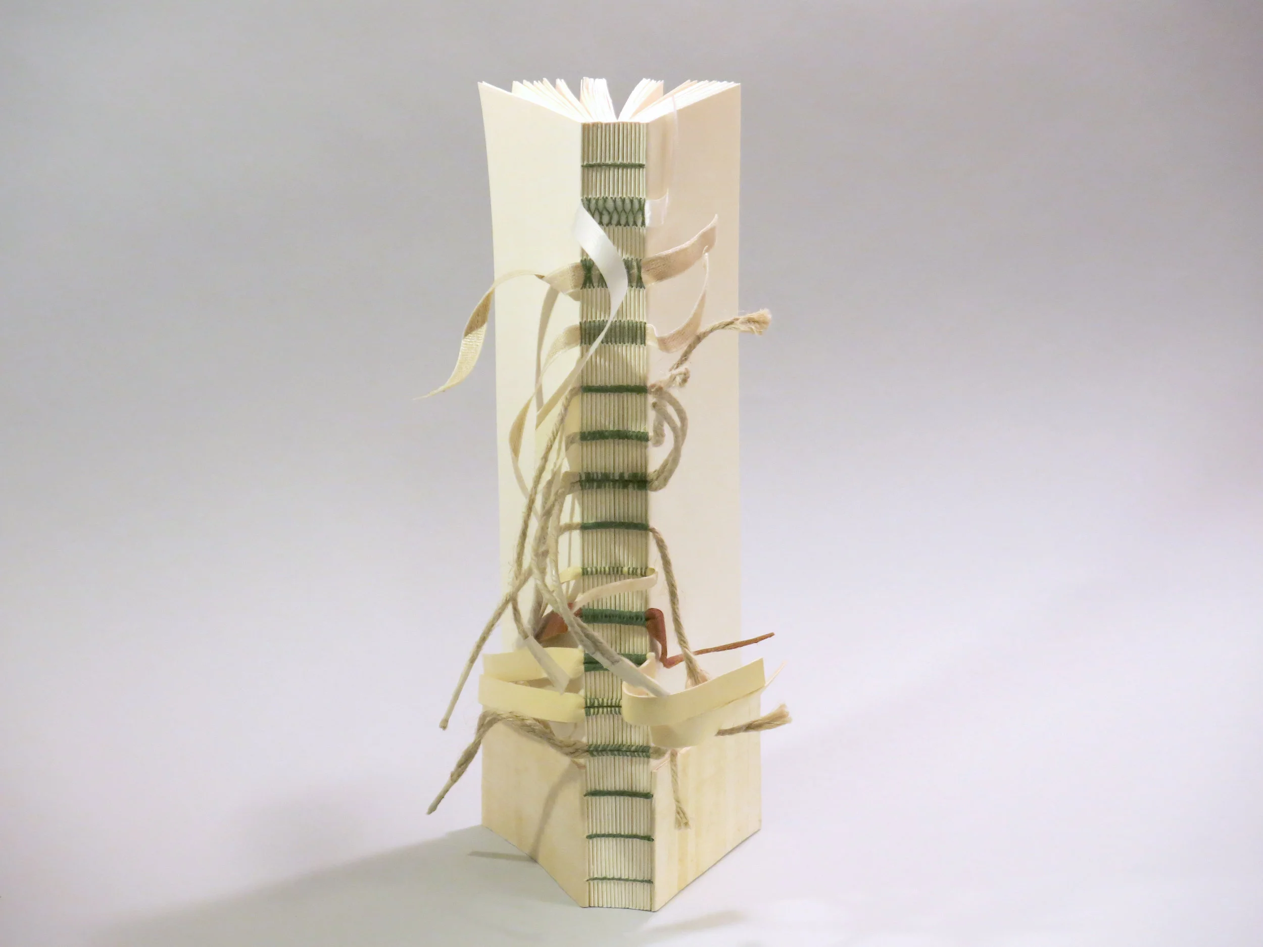 Historical Book Sewing Sampler — Anne Covell