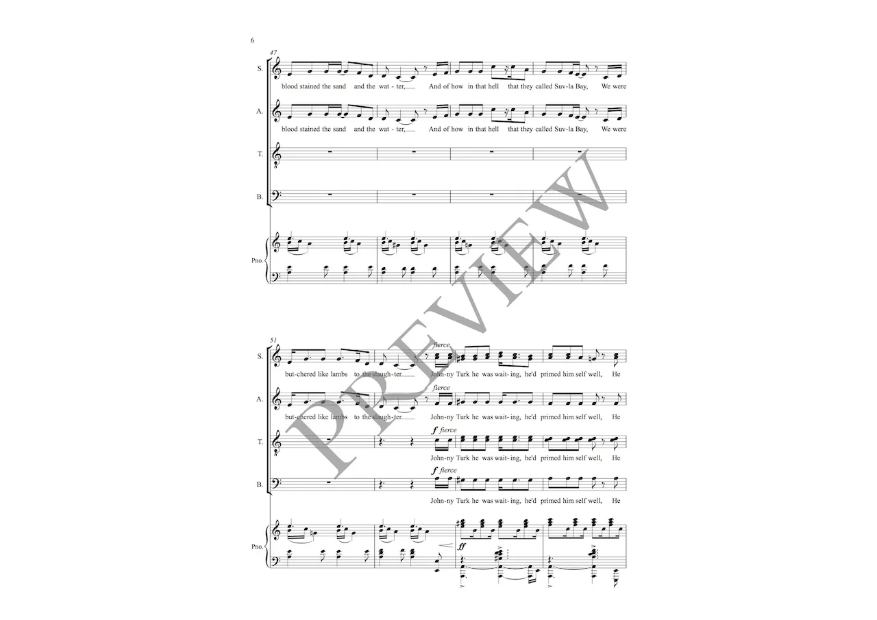 And The Band Played Waltzing Matilda — Nicholas Buc