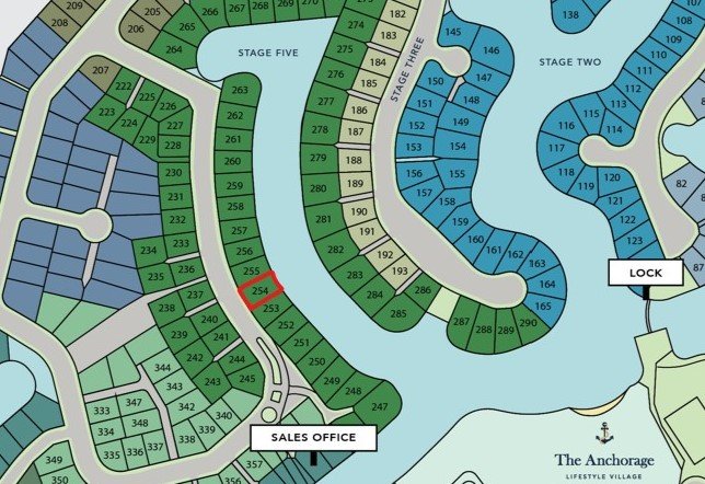 Sections — Marsden Cove