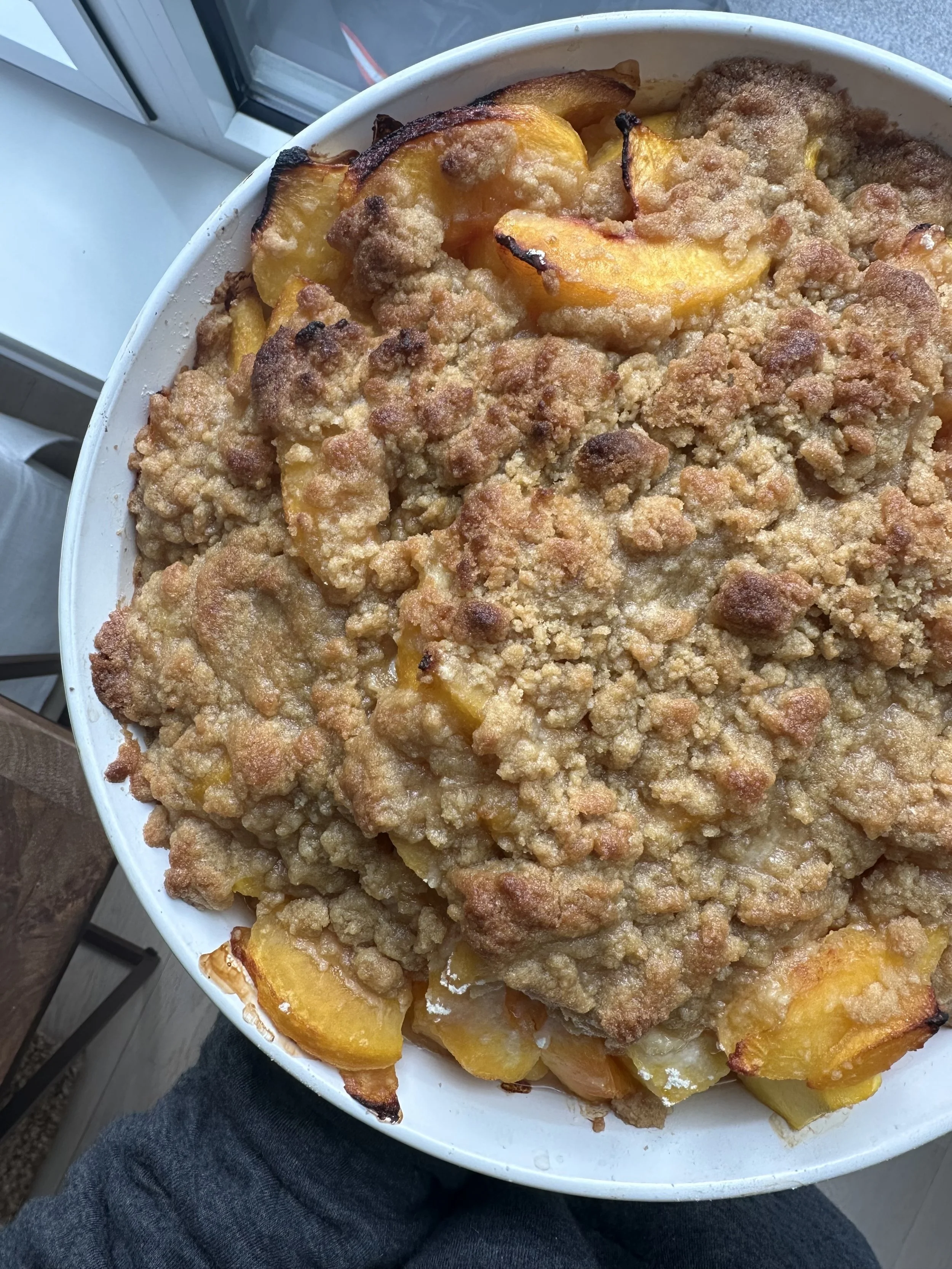 Peach Cobbler — Ashton Keefe