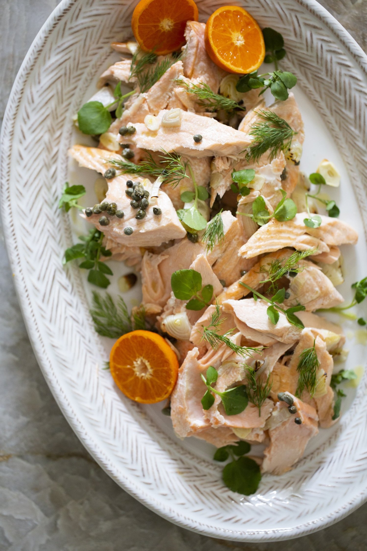 Spring Salmon Salad Platter — Ashton Keefe