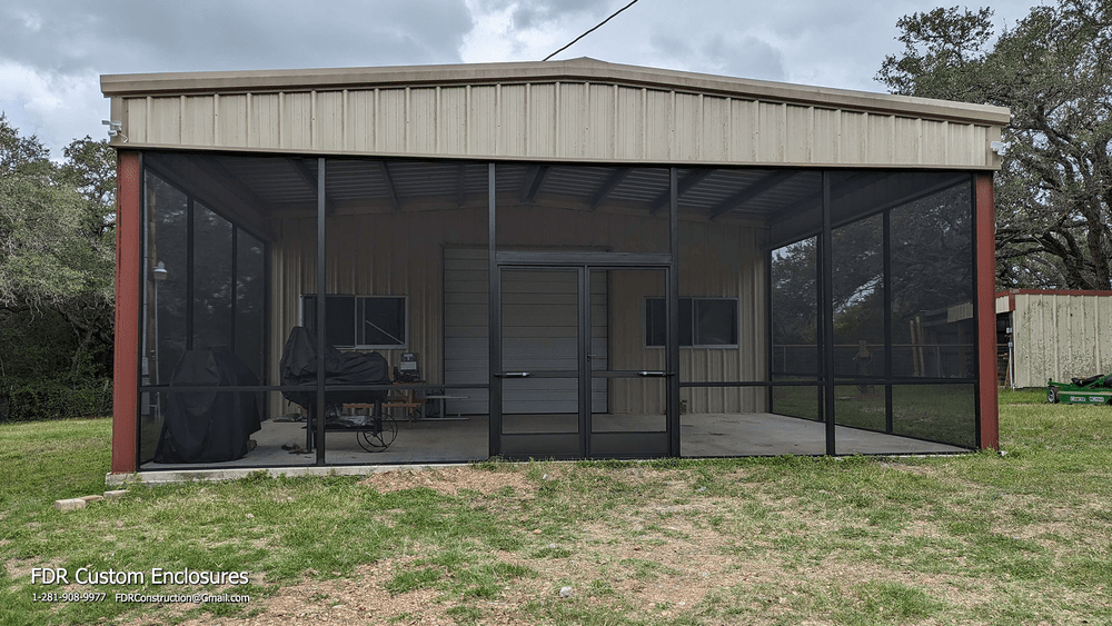 Aluminum Screened Rooms and Patio Enclosures - Houston, Texas — FDR ...