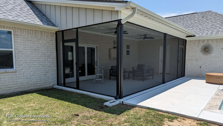 Aluminum Screened Rooms and Patio Enclosures - Houston, Texas — FDR ...