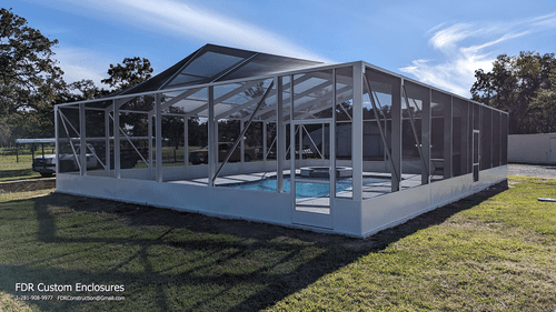 Affordable Aluminum Pool Enclosures, Rescreens, and Repairs — FDR ...