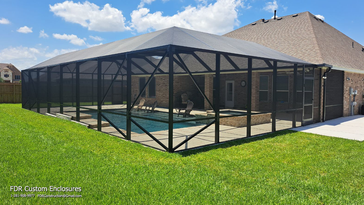 Affordable Aluminum Pool Enclosures, Rescreens, and Repairs — FDR ...