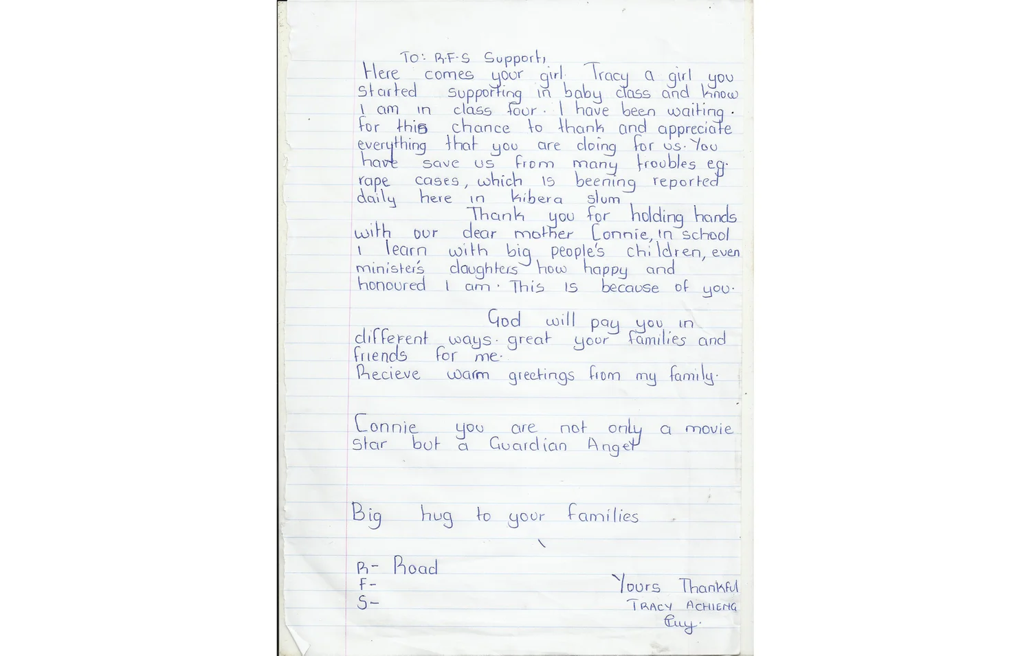 Thank You Letter For God