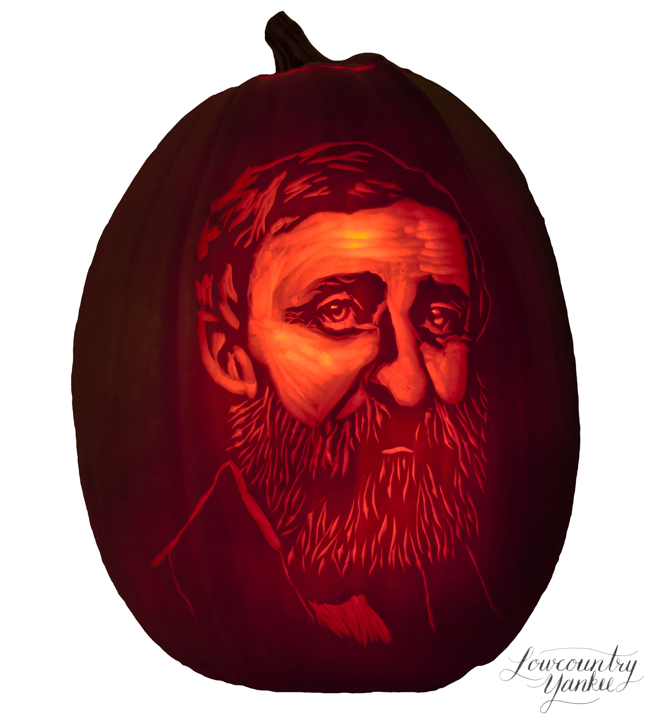 Jesus Pumpkin Stencil