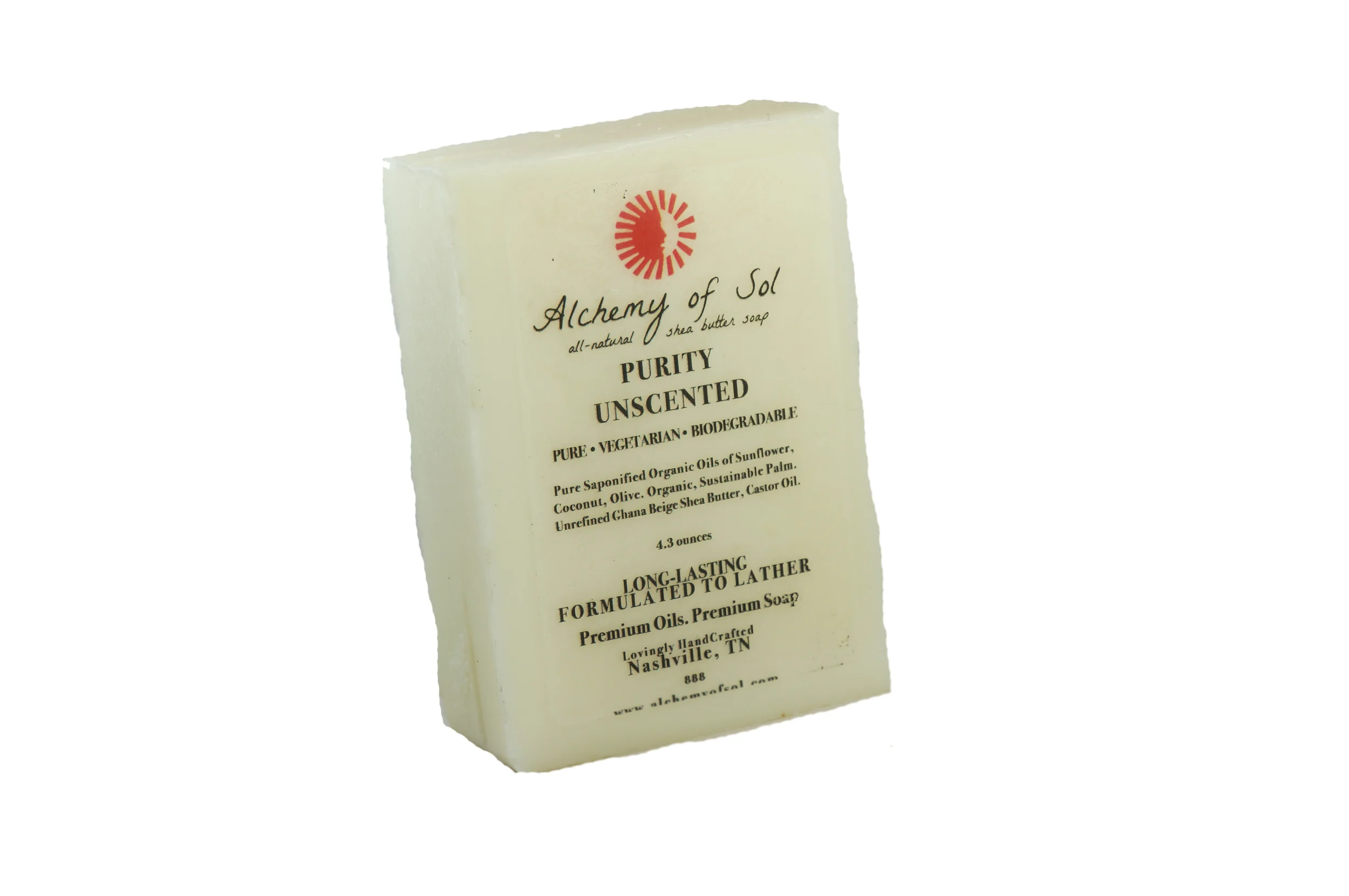 Hand-Made Shea Butter Soap — Alchemy of Sol: All-Natural Shea Butter Soap