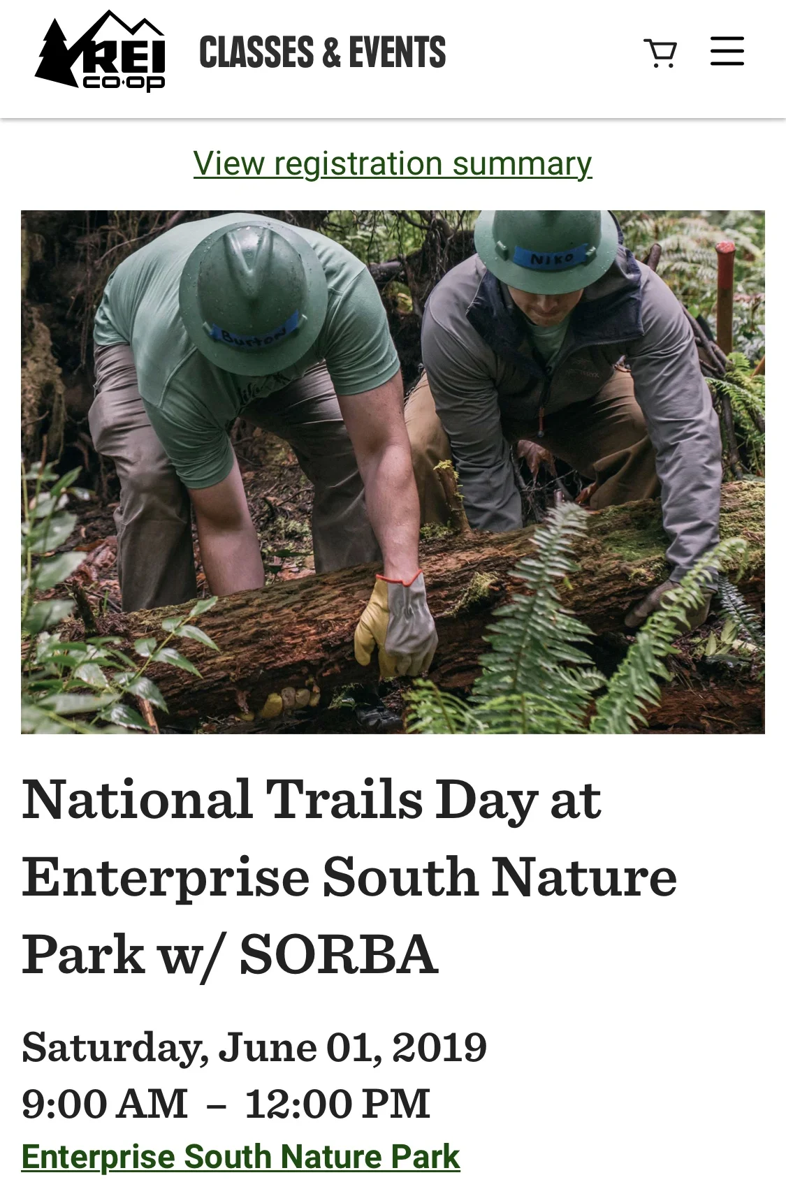 REI & TVA partners with SORBA for upcoming National Trails Day events ...