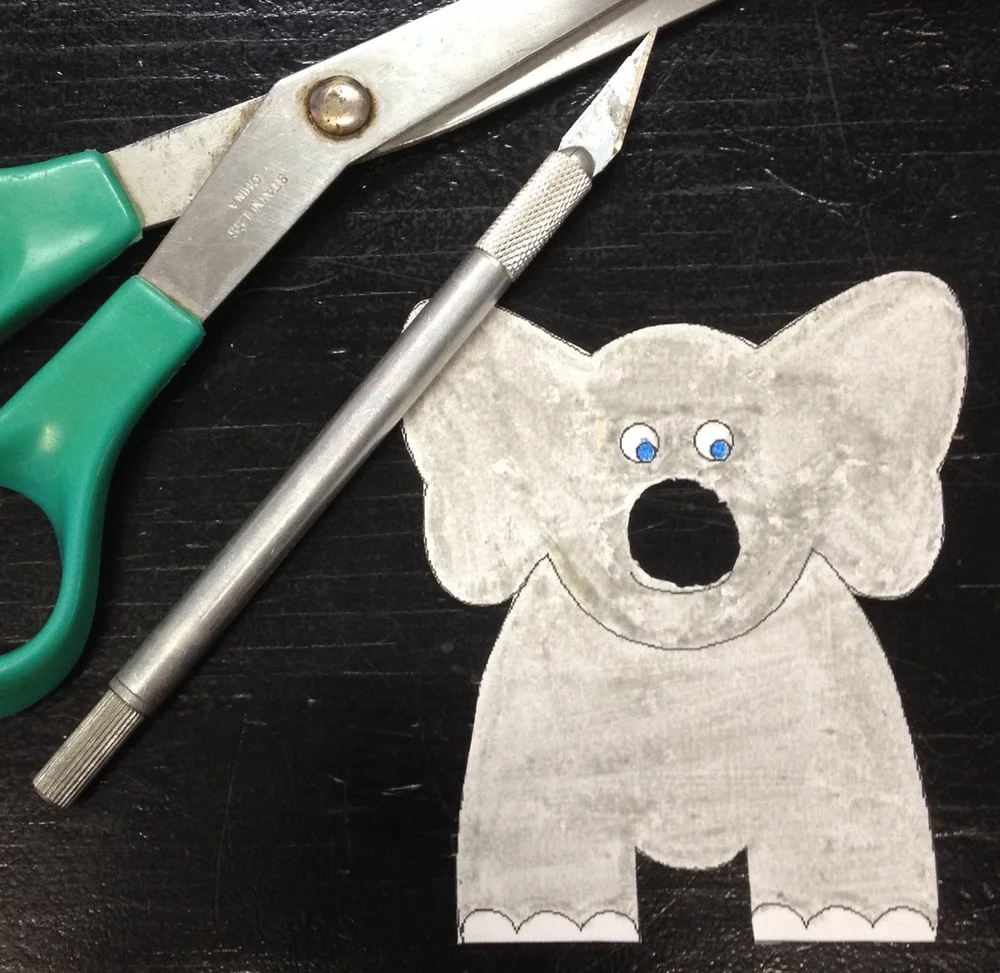 Make Your Own Elephant Finger Puppet — Puppet Showplace Theater