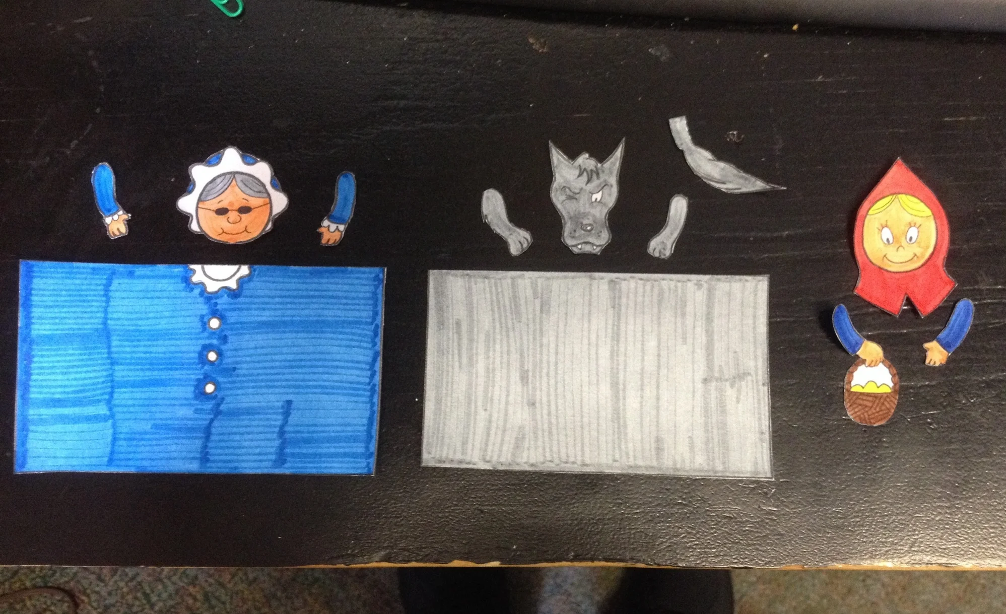 Make Your Own Little Red Riding Hood Puppets — Puppet Showplace Theater