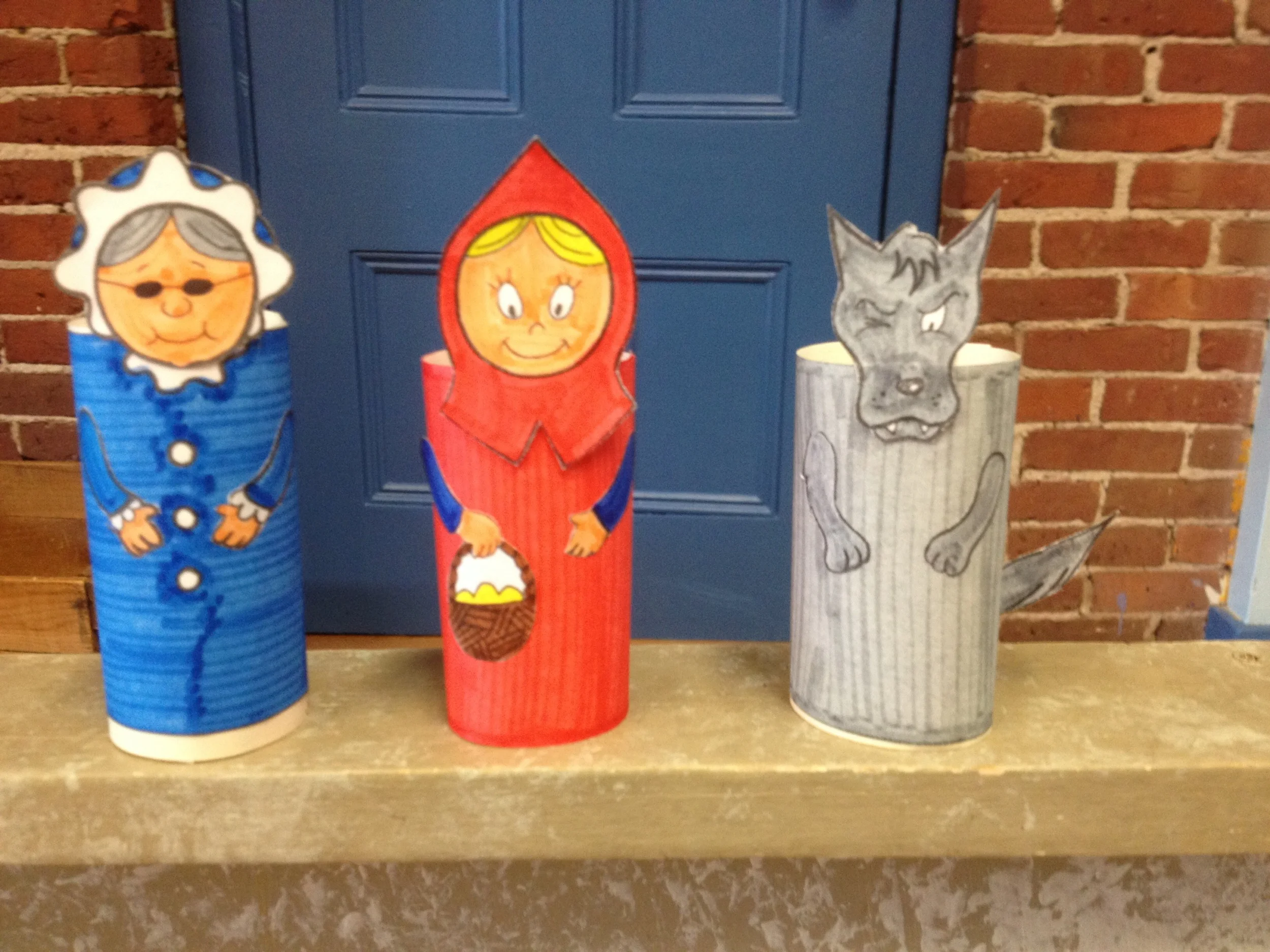 Make Your Own Little Red Riding Hood Puppets — Puppet Showplace Theater