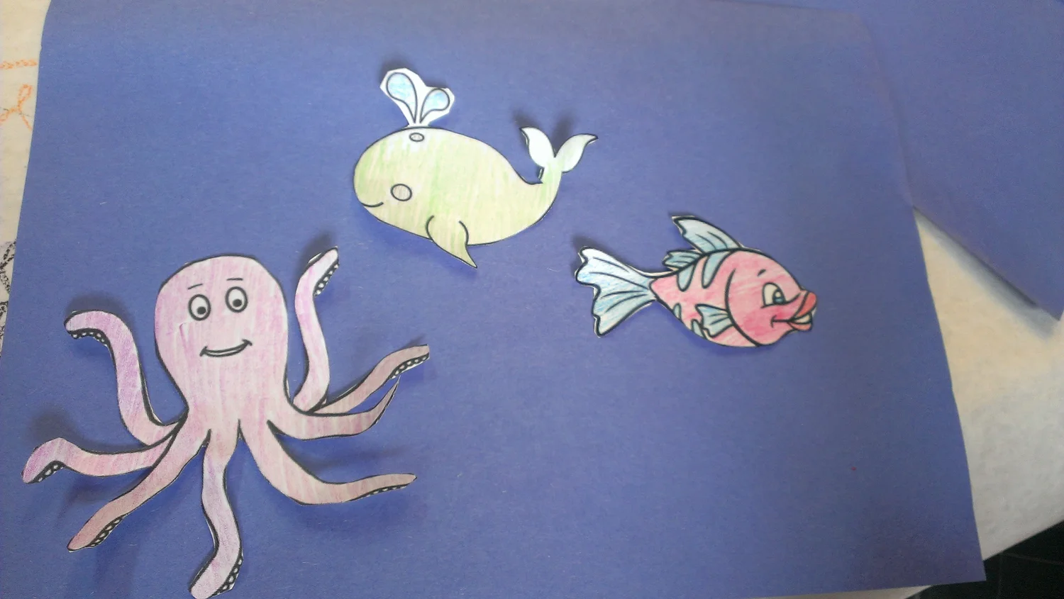 DIY Puppet Crafts: Ocean Finger Puppets! — Puppet Showplace Theater