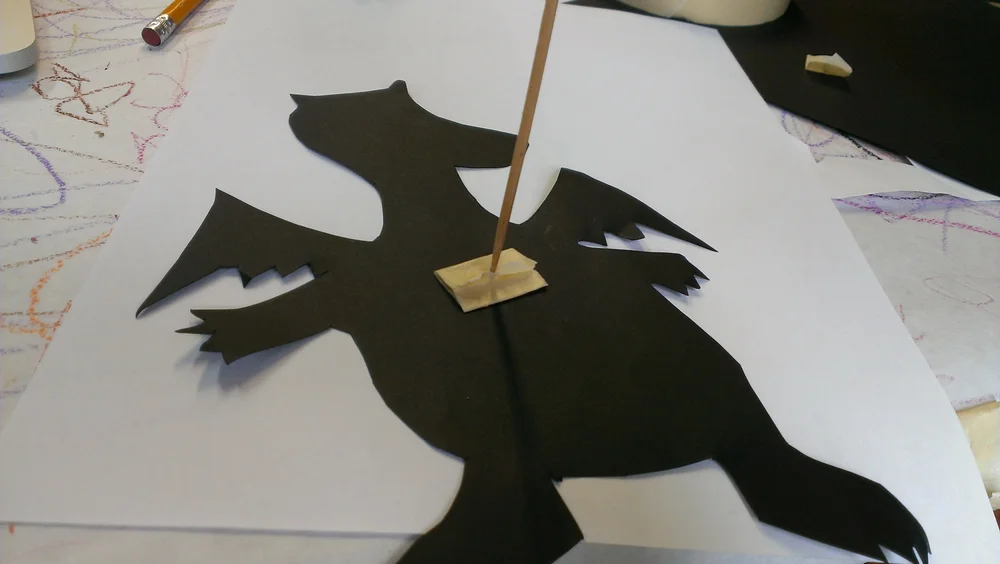 DIY Puppet Crafts: Make your own dragon shadow puppet! — Puppet ...