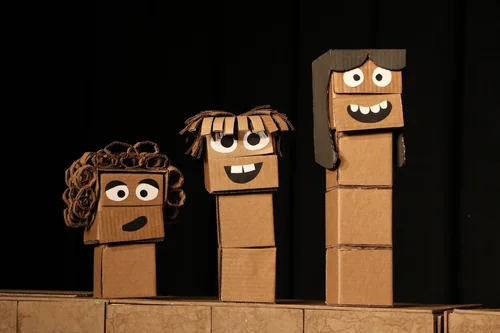Cardboard Explosion! by Paper Heart Puppets — Puppet Showplace Theater
