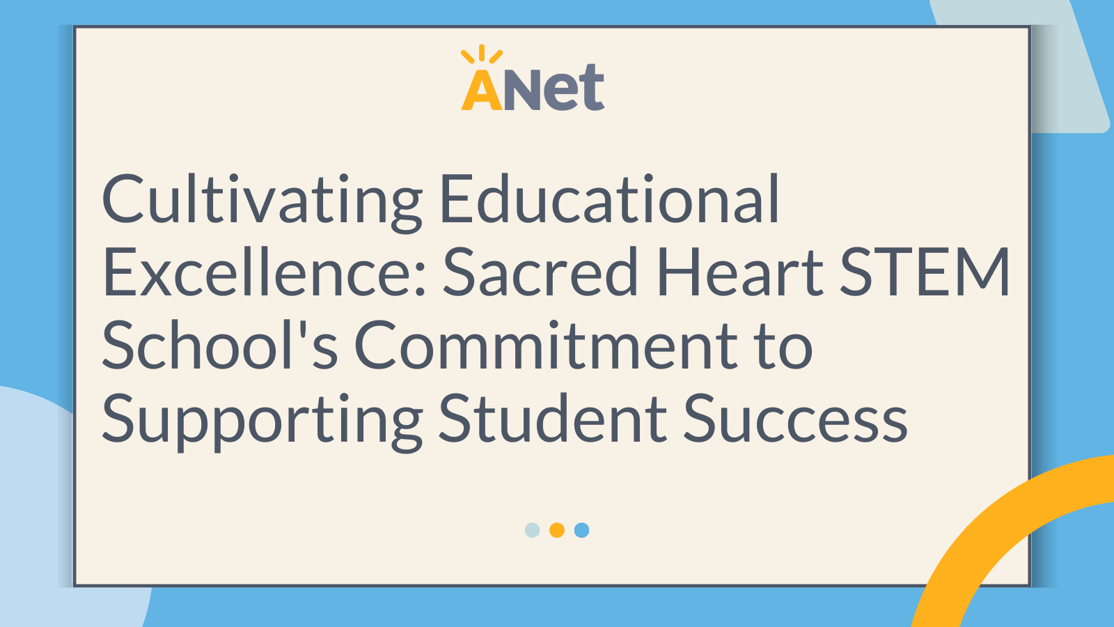 Achievement Network (ANet)