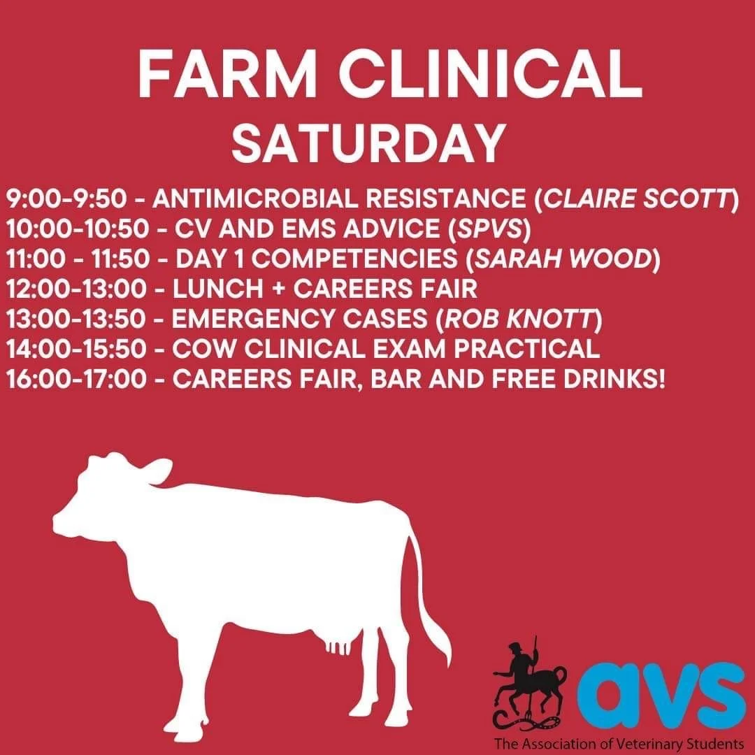 Upcoming Events — The Association of Veterinary Students UK & Ireland