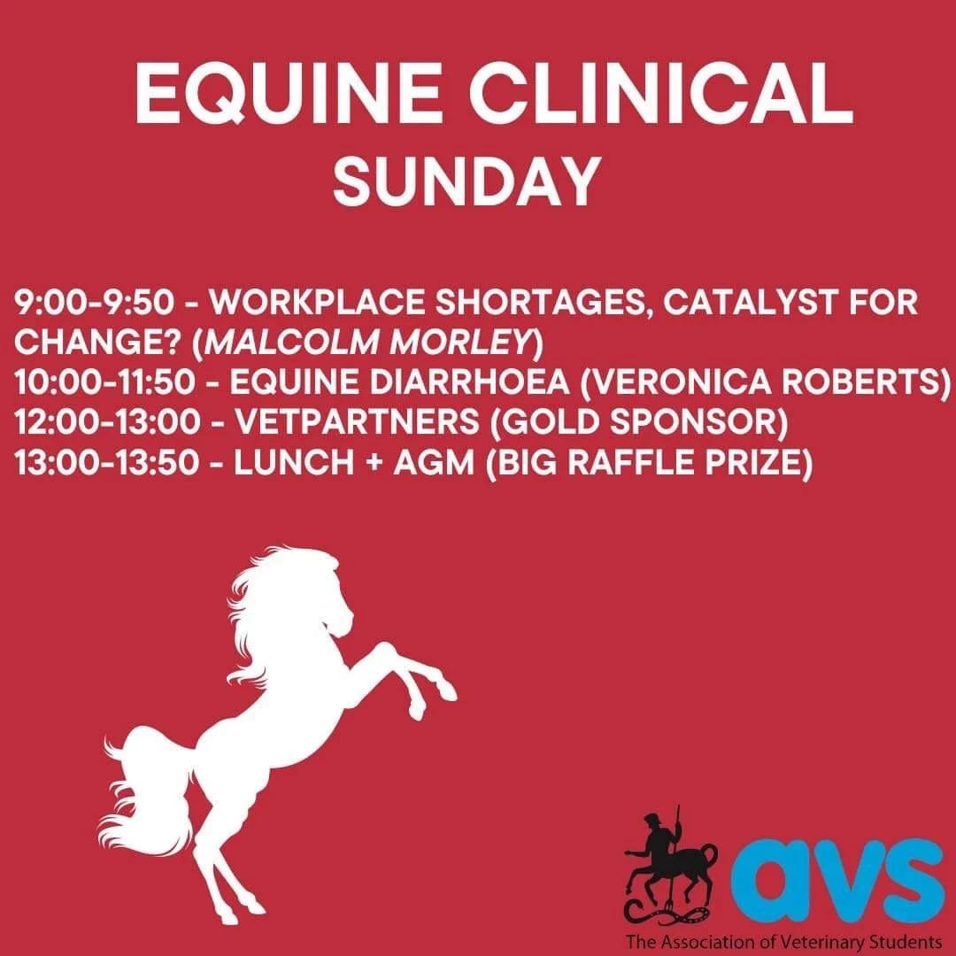 Upcoming Events — The Association of Veterinary Students UK & Ireland