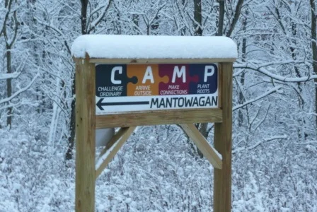 Camp Entrance — Camp Mantowagan