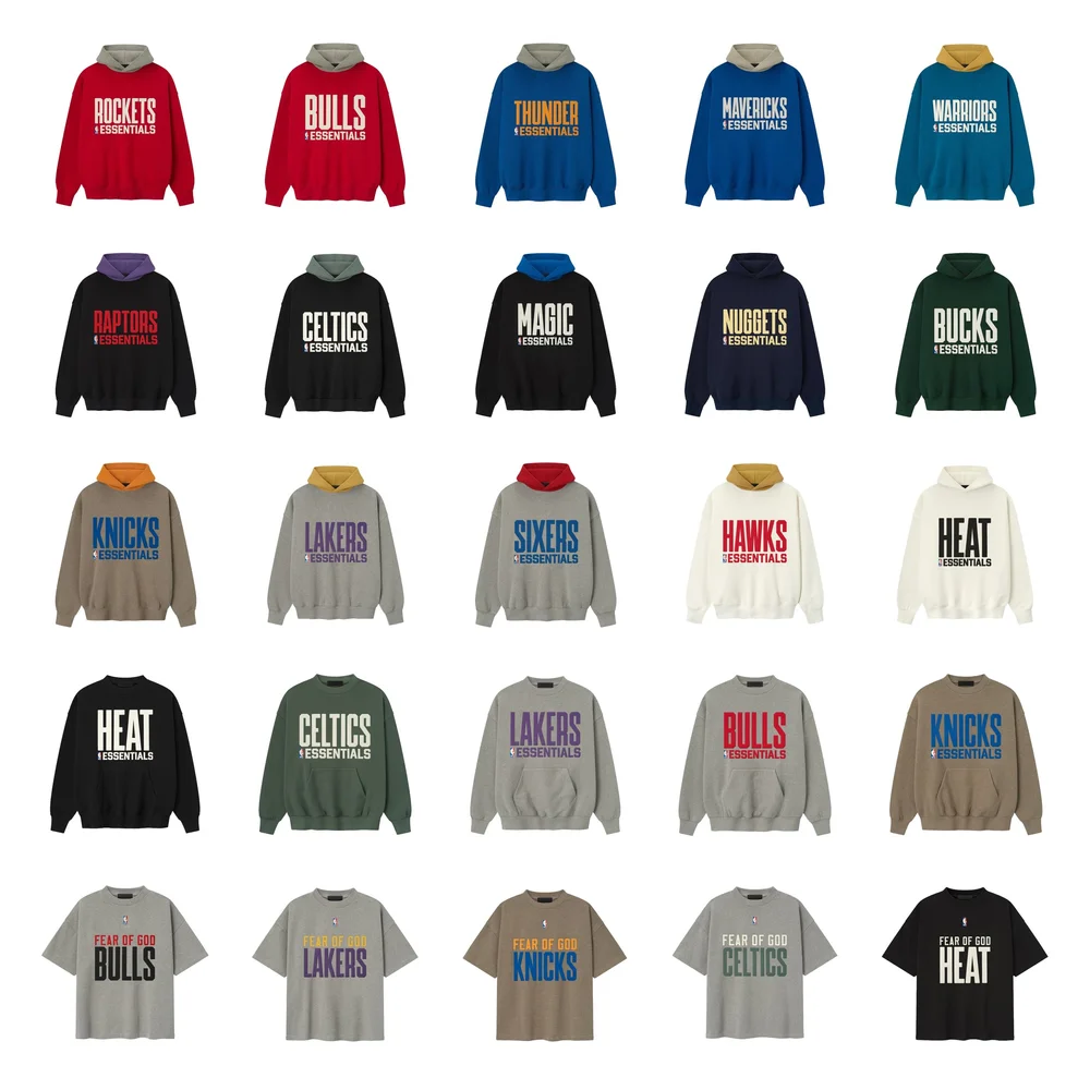 Now Available: NBA x Fear of God Essentials Collection (2025) — Sneaker ...