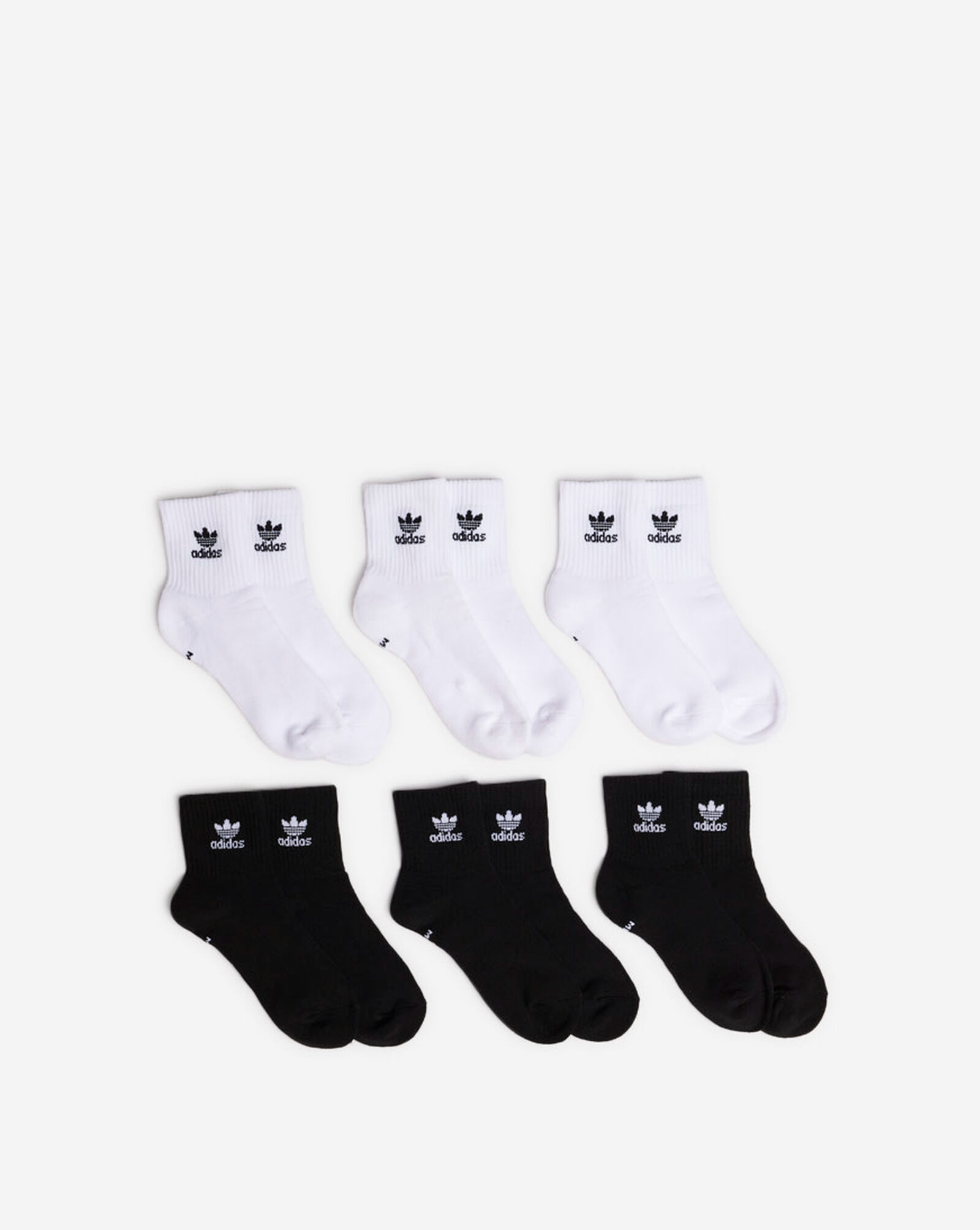 Over 50% OFF the adidas Trefoil Quarter Socks (6-Pairs) — Sneaker Shouts