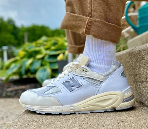 Now Available: Teddy Santis x New Balance 990v2 "Sea Salt" — Sneaker Shouts