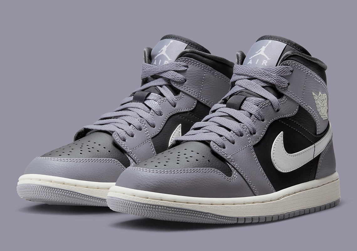 Now Available: Air Jordan 1 Mid (W) "Cement Grey" — Sneaker Shouts