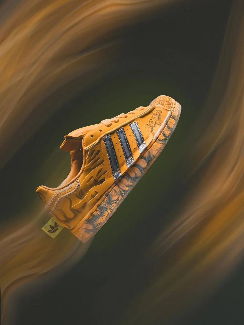 Now Avaialble: Hellstar x adidas Superstar II "Hazy Orange" — Sneaker ...