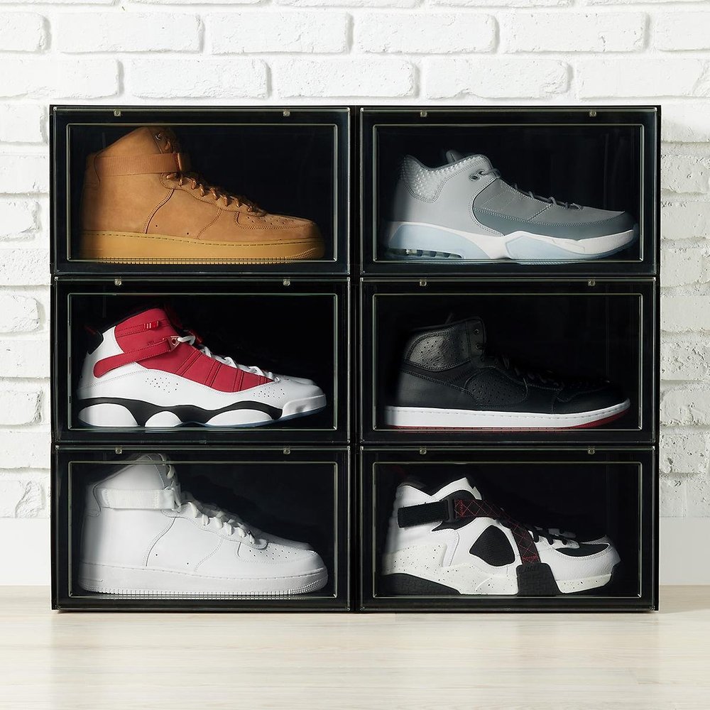 Now Available: Container Store Side Profile Drop-Front Shoe Boxes ...
