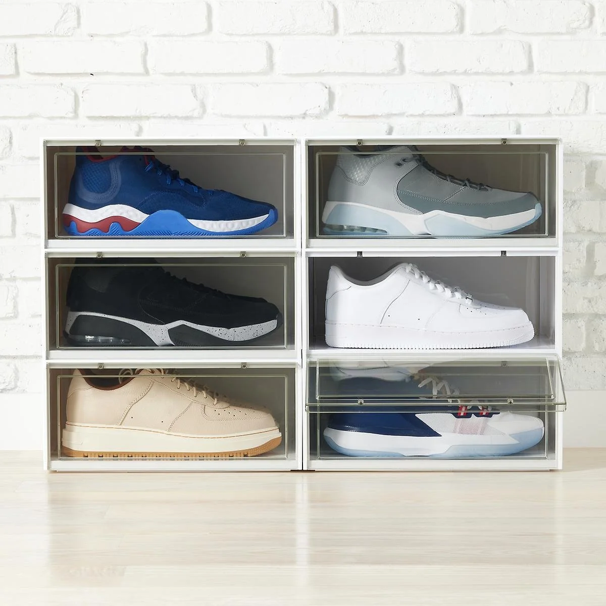 Now Available: Container Store Side Profile Drop-Front Shoe Boxes ...