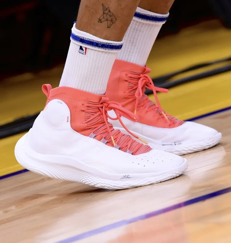 Now Available: Under Armour Curry 4 Flotro "White Red" — Sneaker Shouts