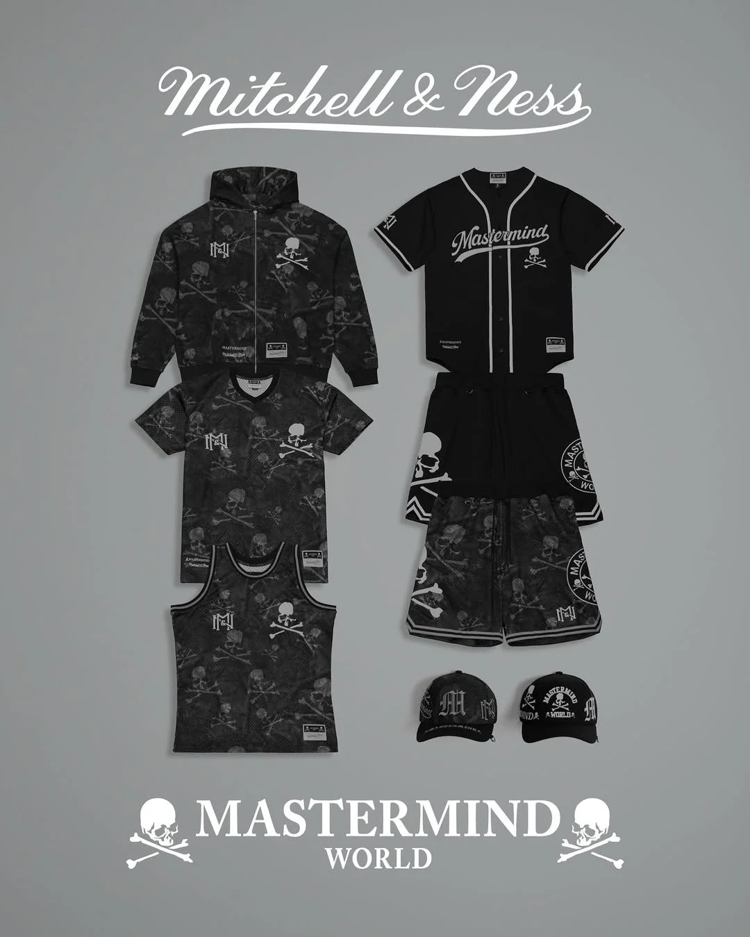 Now Available: Mastermind x Mitchell & Ness Collection — Sneaker Shouts